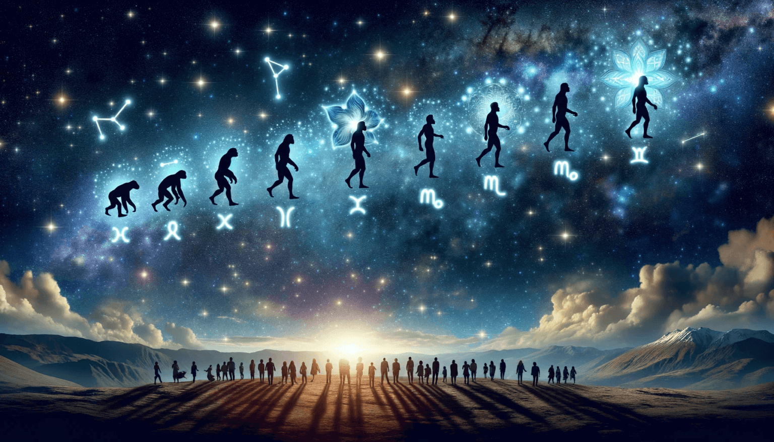 The Three Evolutionary Stages Of Each Sign in Astrology